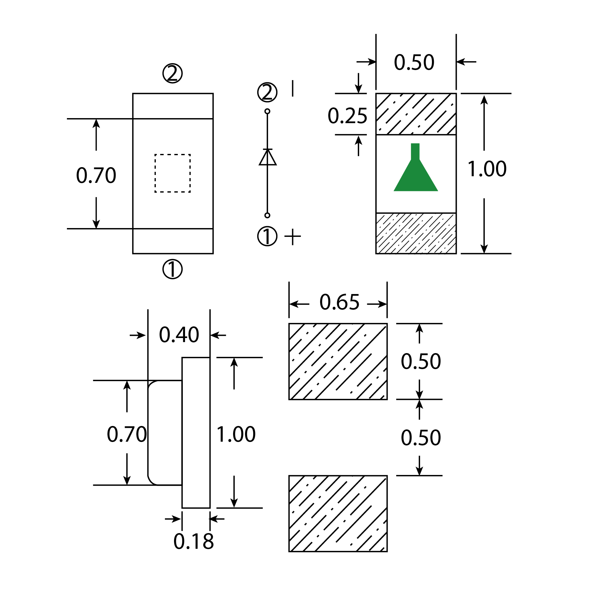 SMD｜Top View｜Single Color-0402 (LC292) -Para Light Electronics Co., Ltd.