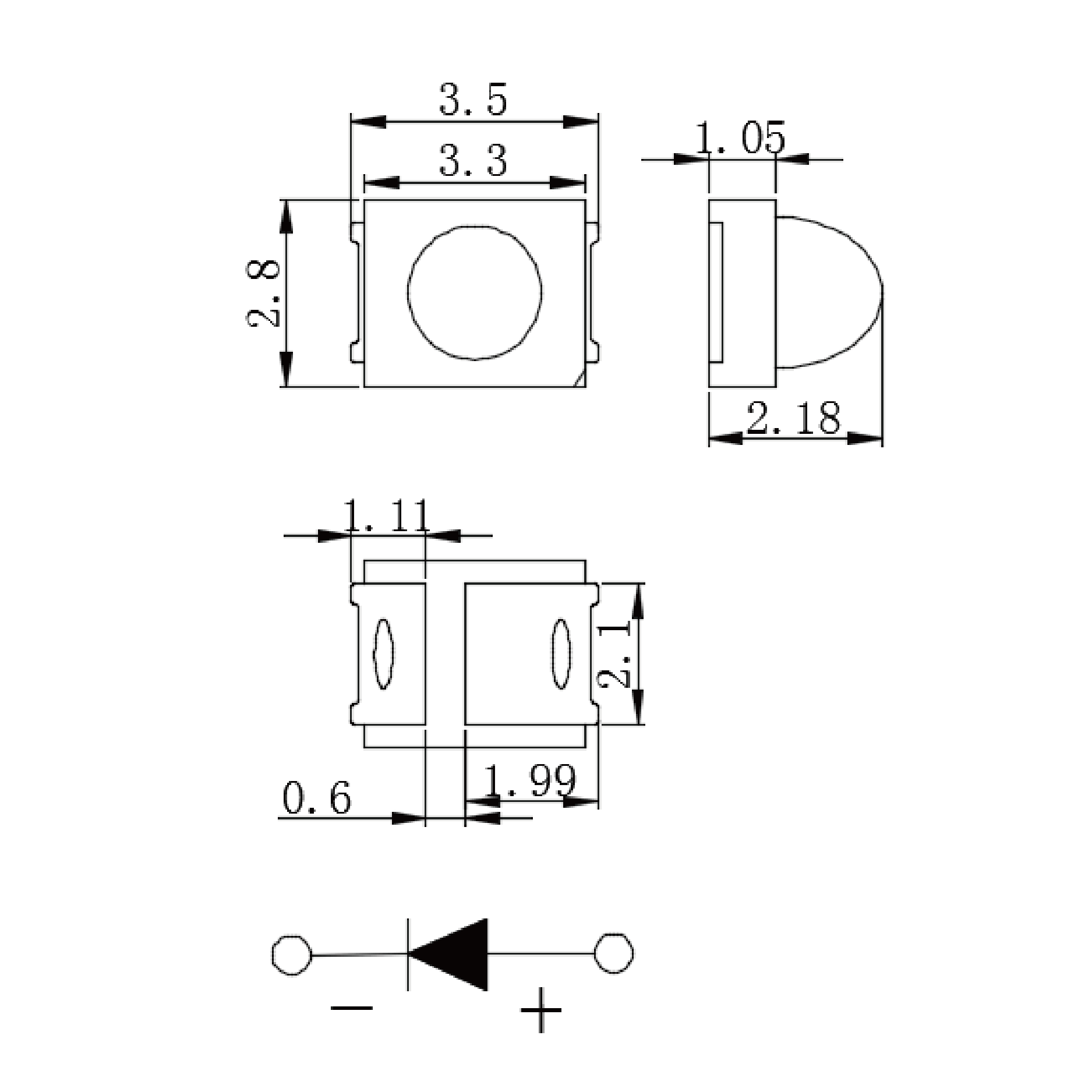 產品｜PLCC｜不可見光-2835 (LT2835IR) - 光鼎電子股份有限公司