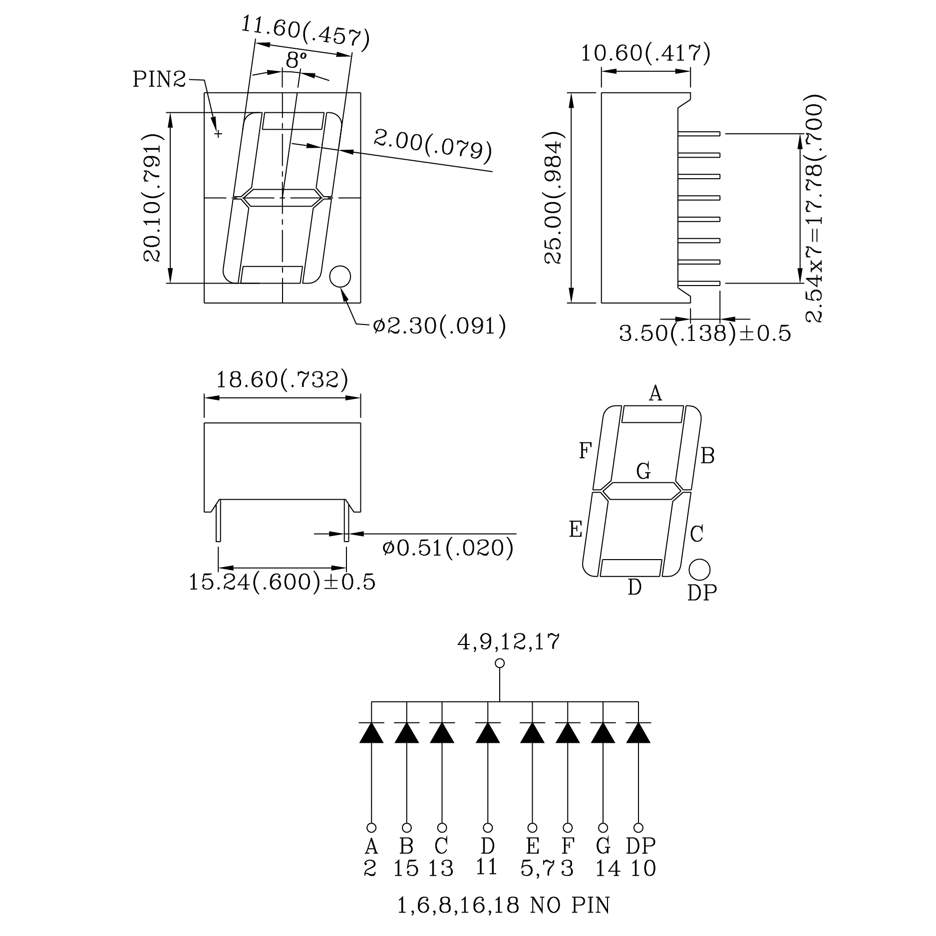 Products｜Display｜Single Digit-811 - Para Light Electronics Co., Ltd.