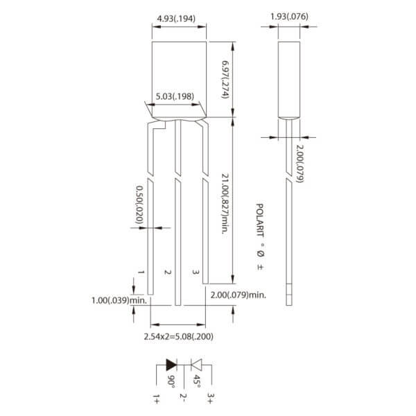 產品｜Lamp｜3mm｜平｜雙色-L409 - 光鼎電子股份有限公司