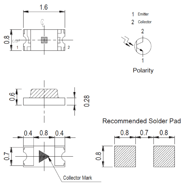 Products｜Infrared LED/IRM/Optical Switch-LC191PTBT