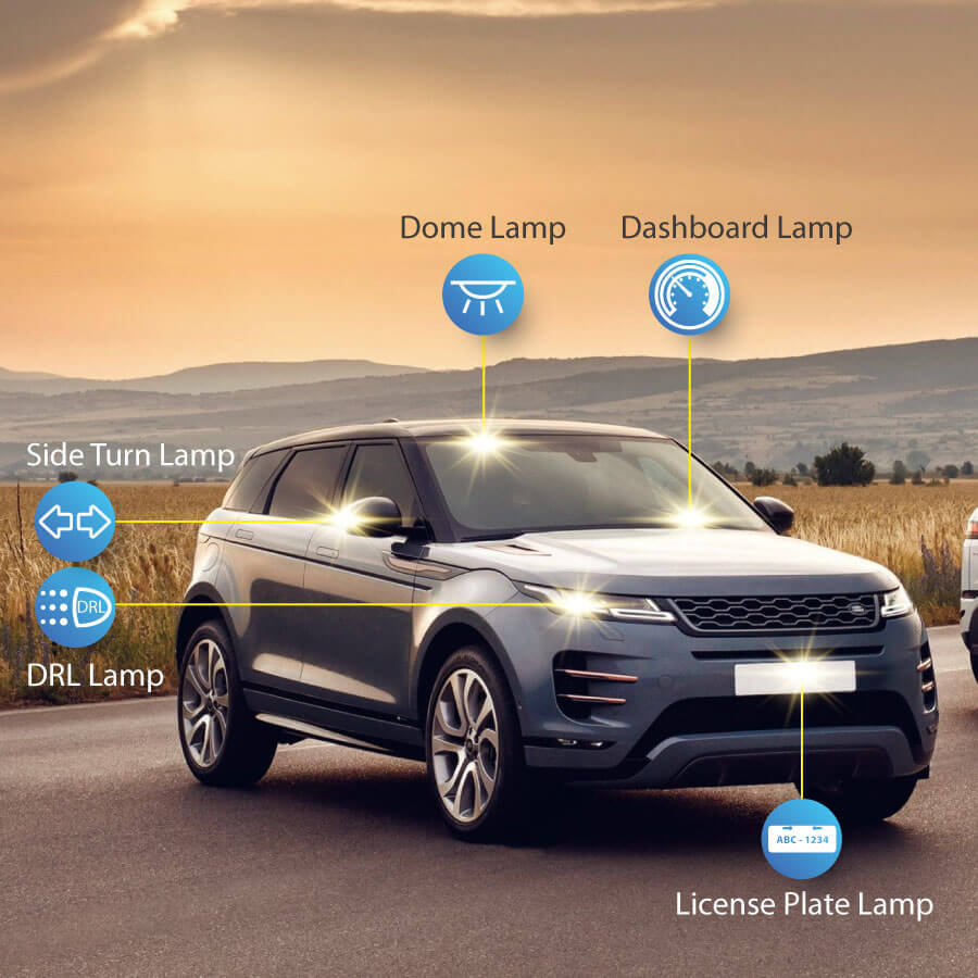 Auto Interior & External Lighting-X1-T10 -Para Light Electronics Co., Ltd.